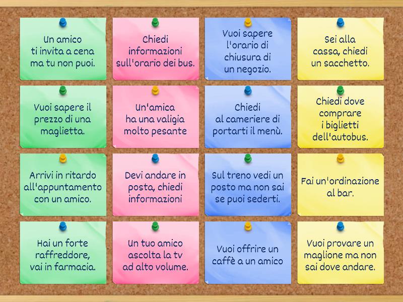 1-Che cosa dici se... - Flip tiles