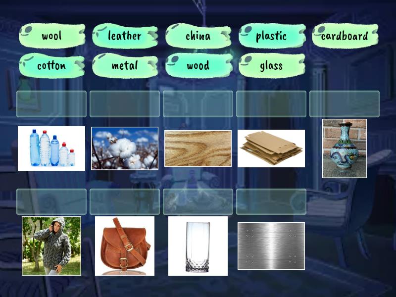 Materials - Match up