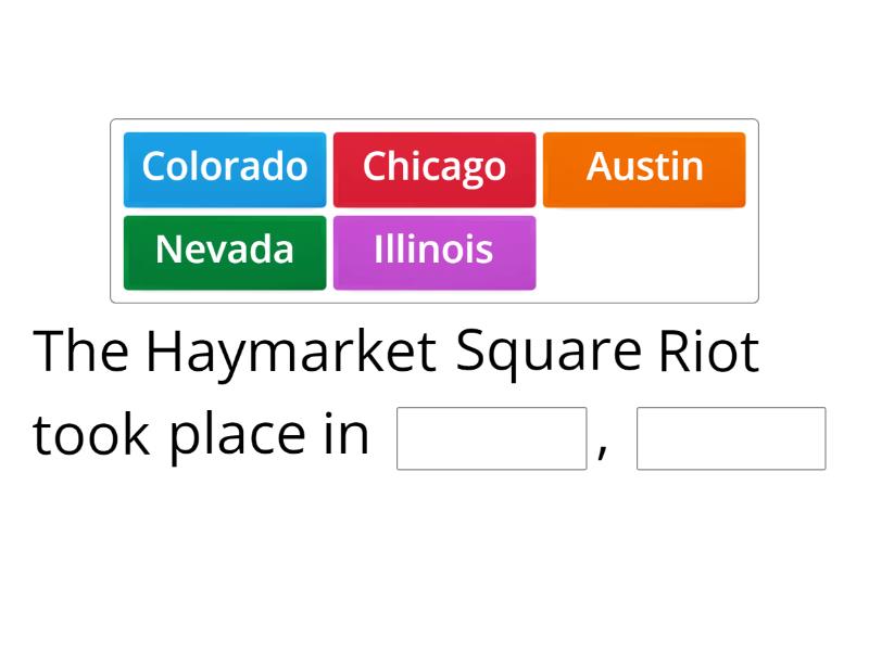 Haymarket Square - Missing word
