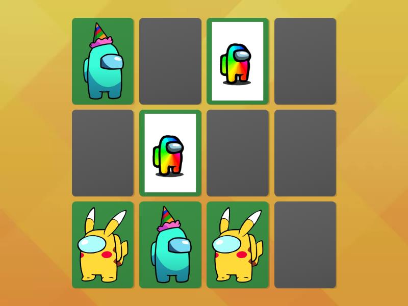 Амонг ас Меморі Among Us - Matching pairs