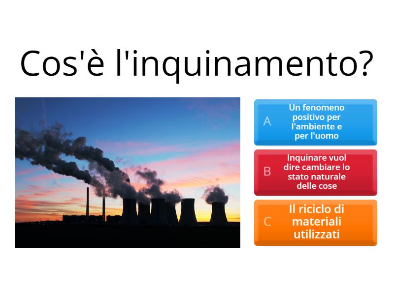 Inquinamento luminoso - Quiz