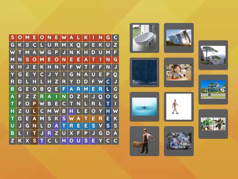 Word search Vocabulary Unit 2 6th grade - Wordsearch