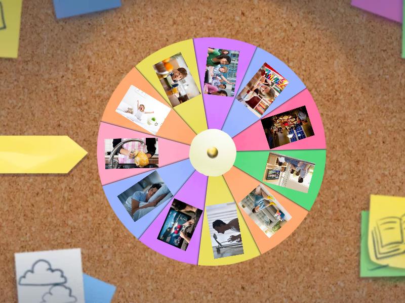ACPB - Basic 01 - Daily routines - Spin the wheel