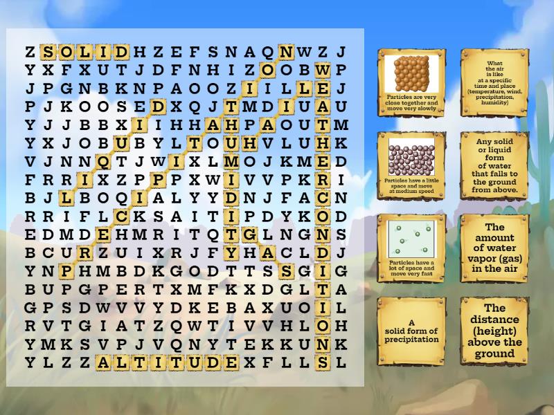 Storms Word Search - Wordsearch