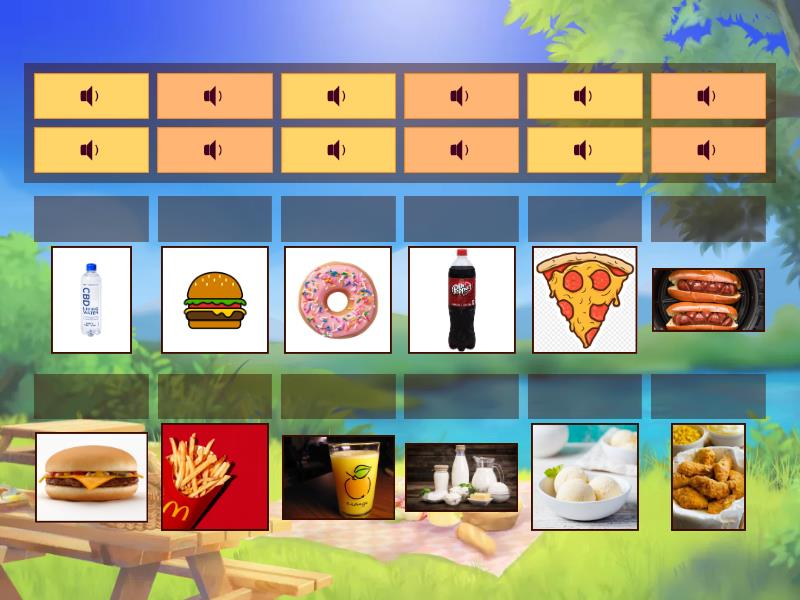 Fast foods - Match up