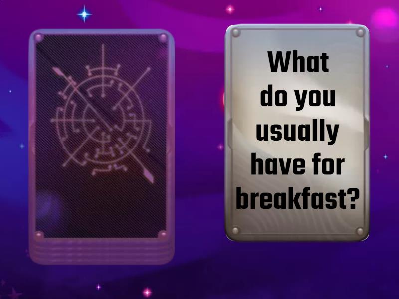 Daily Routine - Random cards