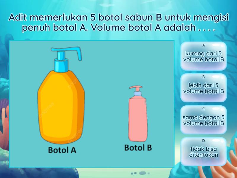 MTK PENGUKURAN VOLUME - Quiz