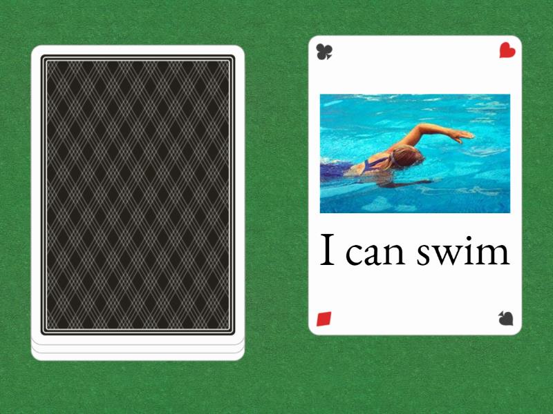 can jump run fly swim - Случайные карты