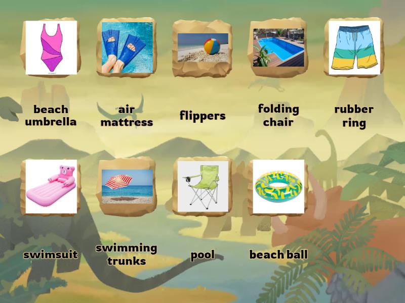 Summer Holidays (words Part 1) - Unscramble