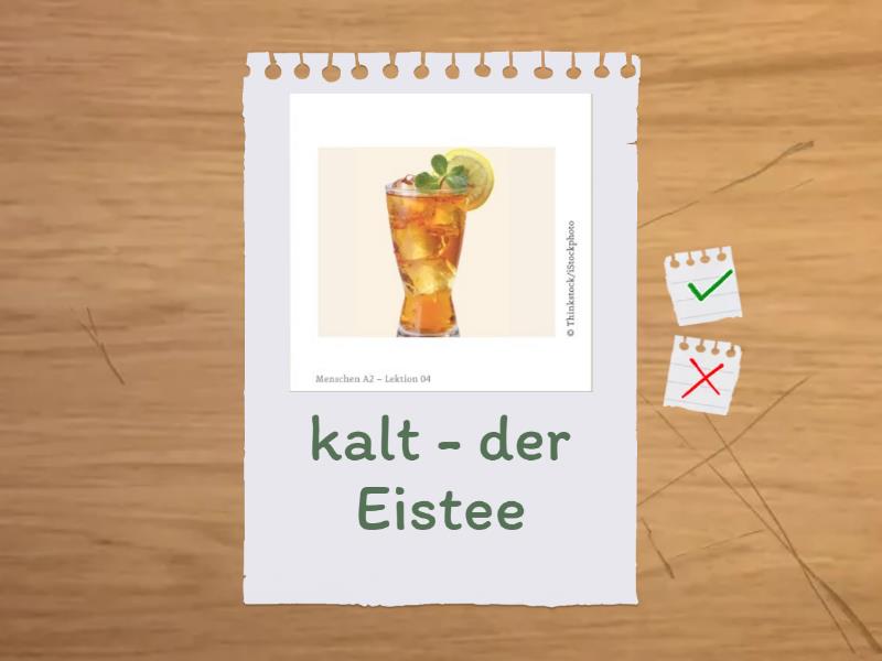 Lektion 4. Menschen A2.1 Was ist das? - Das ist / sind ... - Flash cards