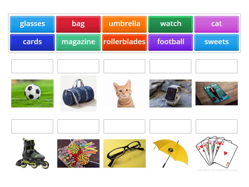 what you can wear or carry - Match up