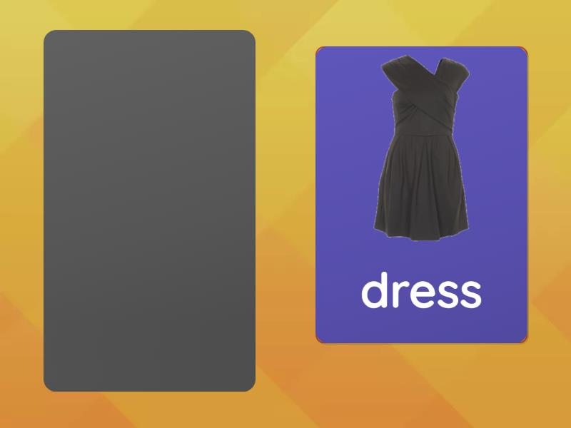 Clothes 2 form 1 part - Speaking cards