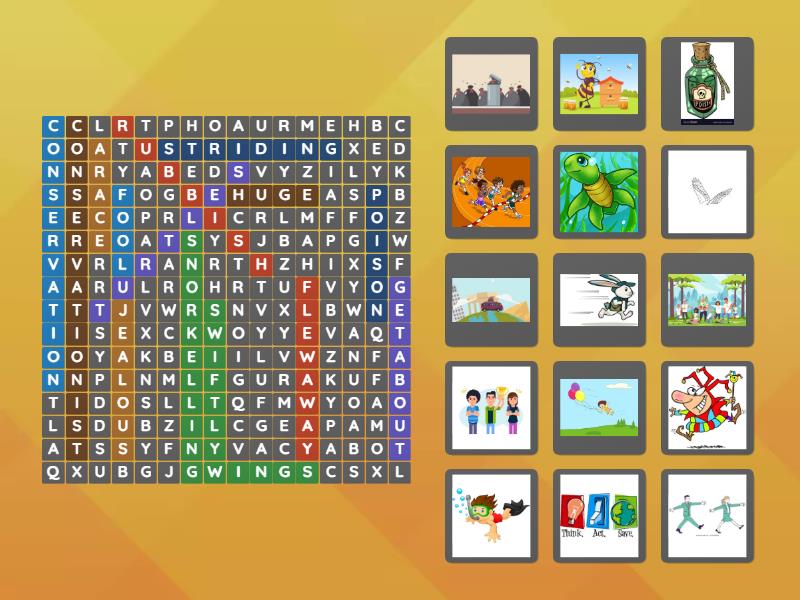 Unit 7 Week 3 Year 3 - - Wordsearch