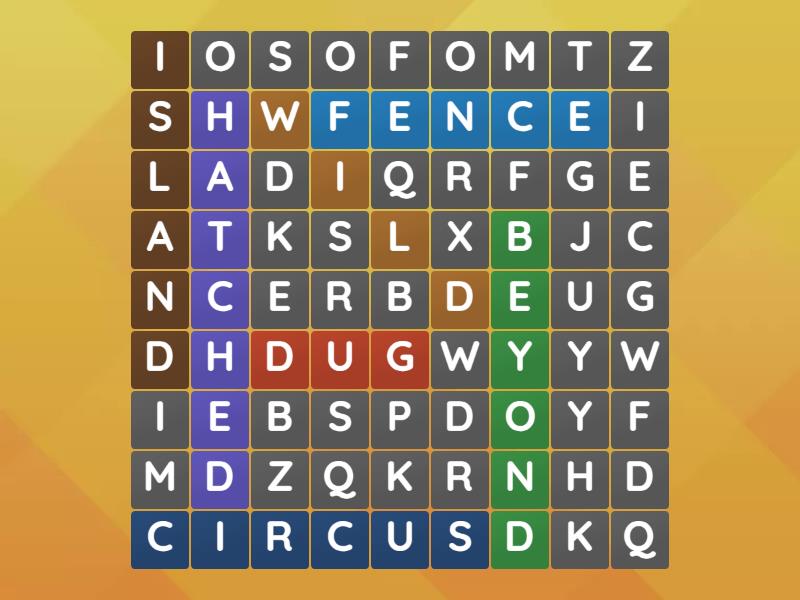Madagascar - Pronouns - Wordsearch