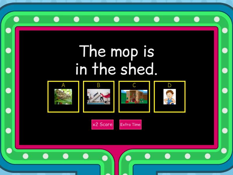 Unit 4, Week 2 - Gameshow quiz