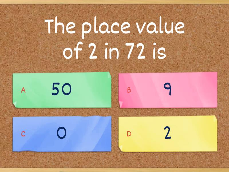 Place Value_grade 1 - Quiz