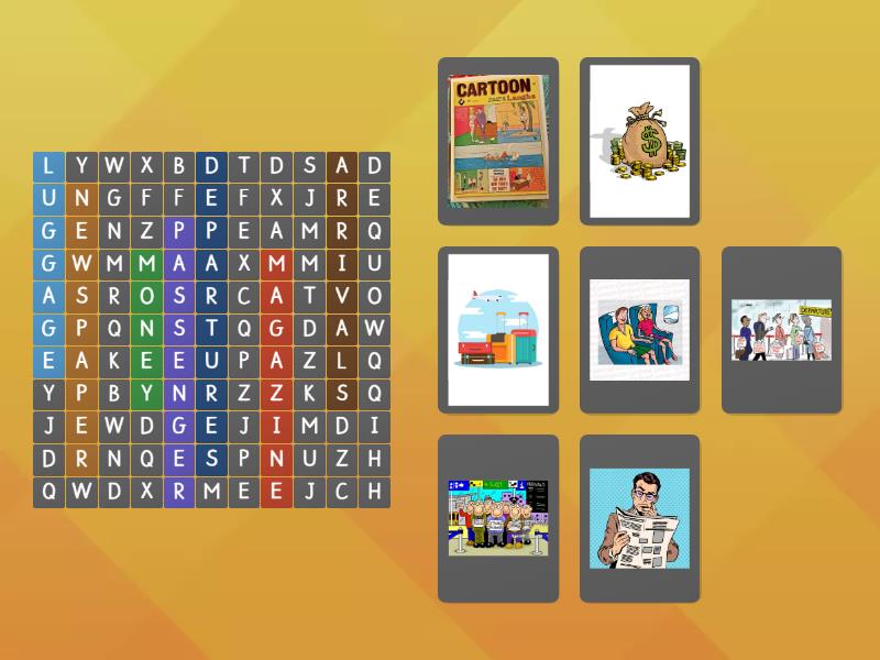 FF4 unit 8 - Wordsearch