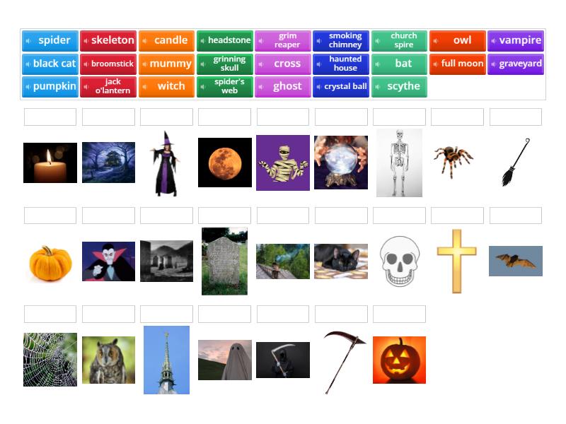 Halloween - Match up