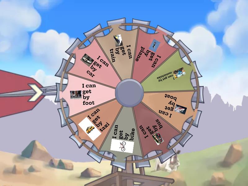 How do you get - Spin the wheel