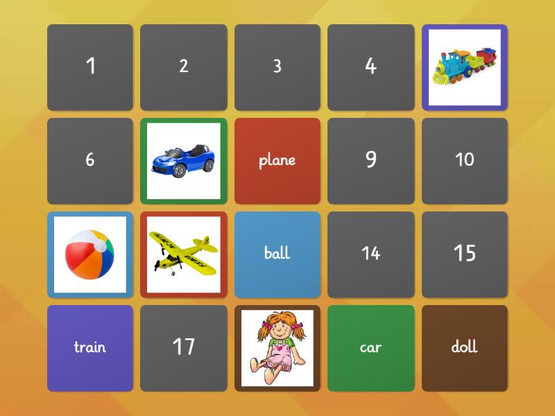 Matching - toys and games - Matching pairs