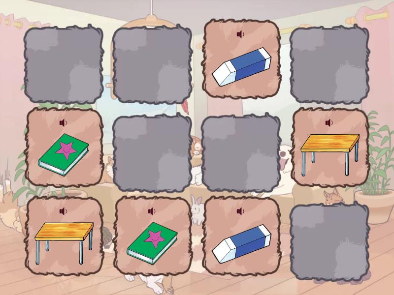 Kid's Box Starter Unit 2 (Voc 1) Pairs - Matching pairs