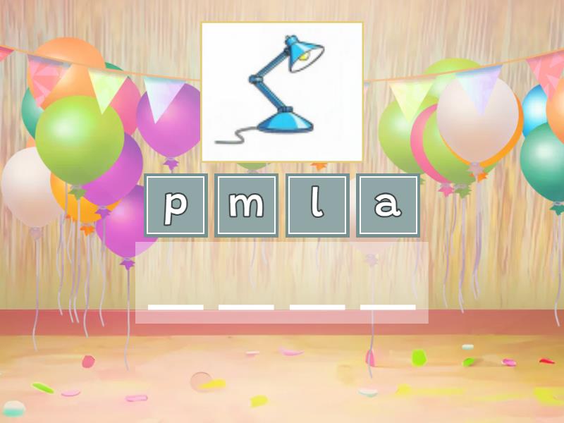 Part 3 starters 1 ( test 3) - Anagram