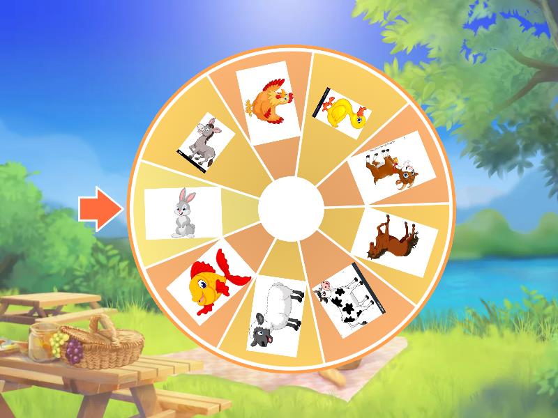 DESCRIBE ANIMAL - Spin the wheel