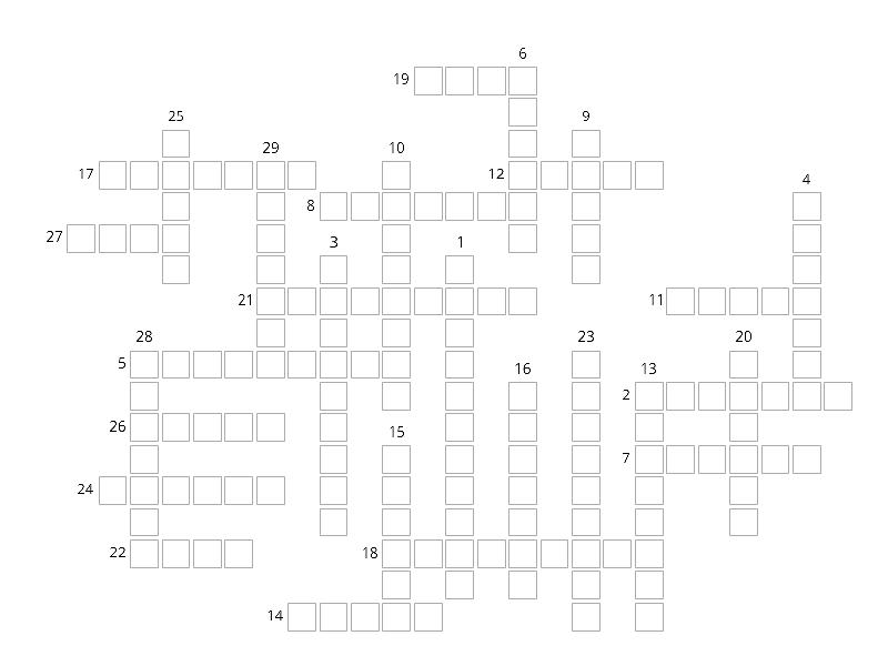 inside out - Crossword