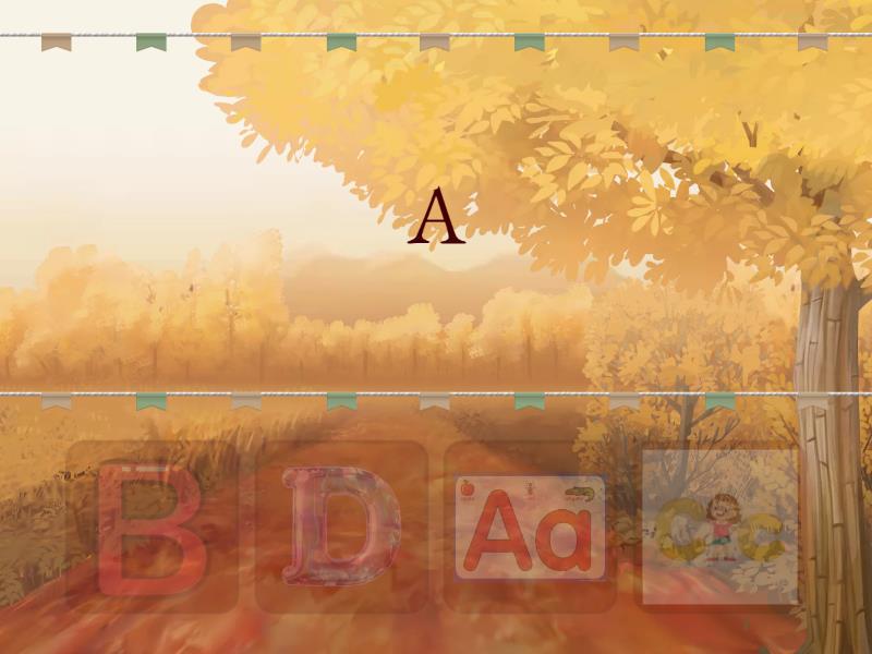 Alphabet(ABCD) - Find the match