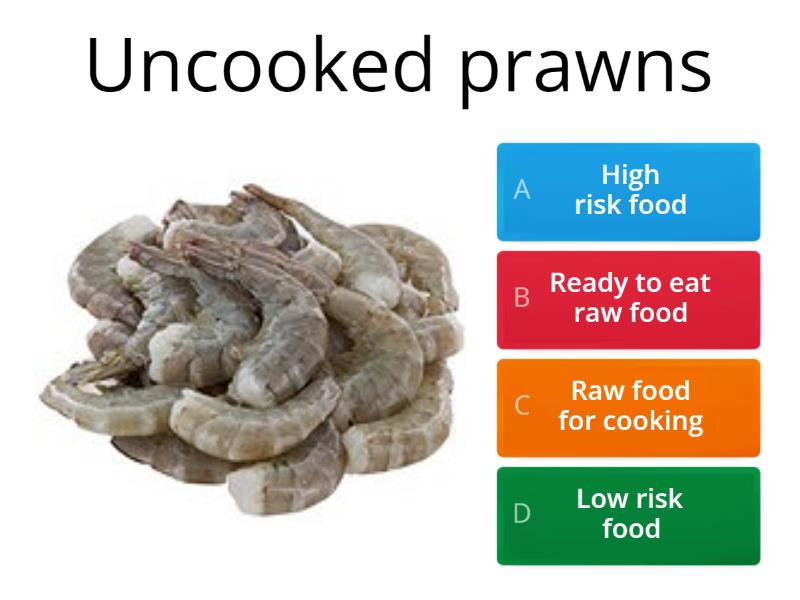 High to Low risk foods - Quiz