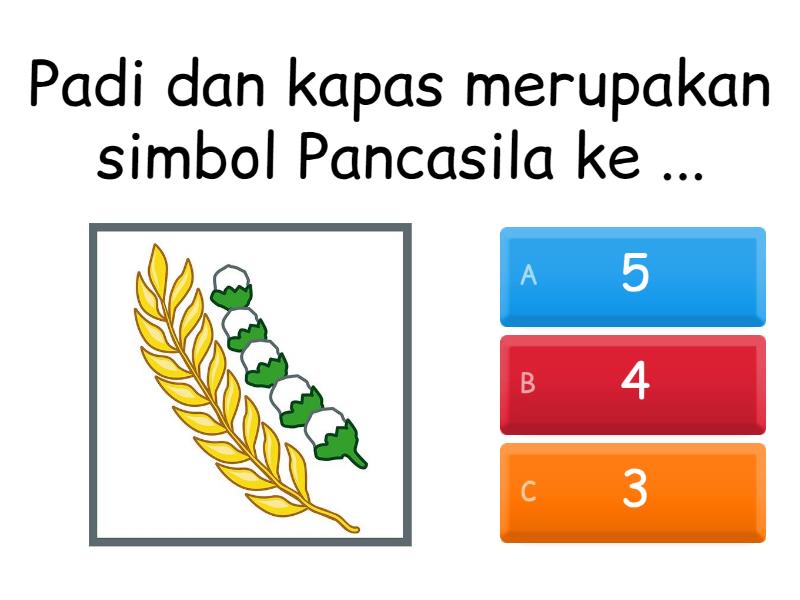 Evaluasi PPKn Kelas 1 Simbol Pancasila - Kuis