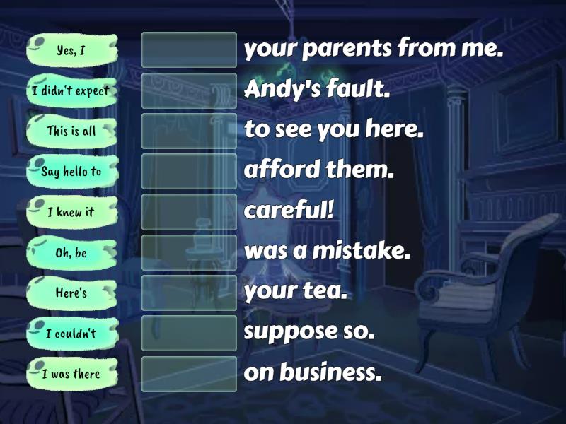 Useful expressions Project 4, Unit 4D - Match up