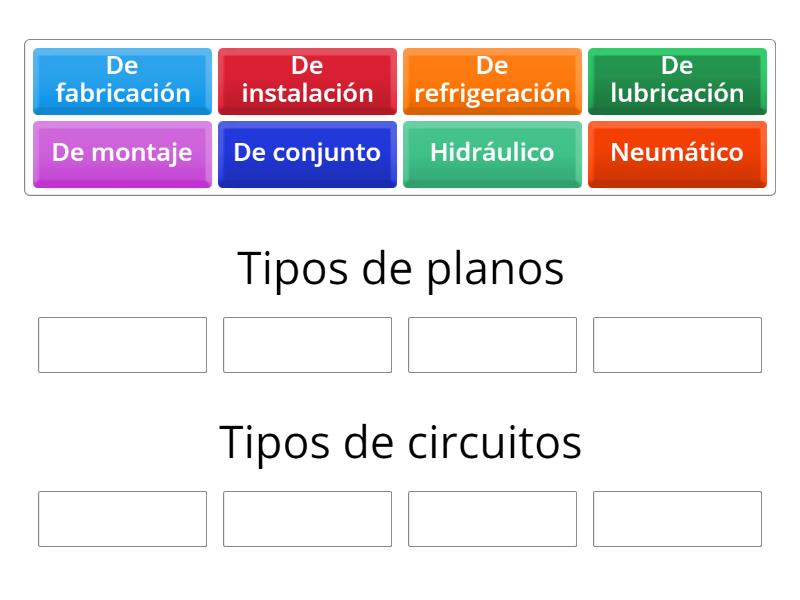 Semana 1 - Tipos de planos y circuitos - Group sort