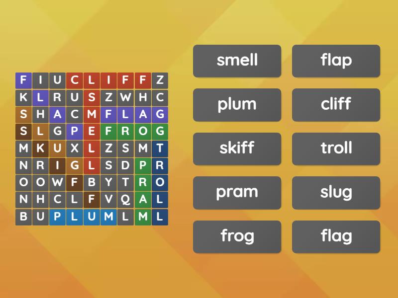 Unit 9 - Word search - Wordsearch
