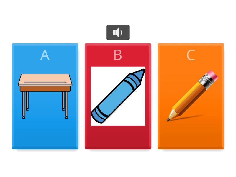 PK1 Classroom Objects - Quiz