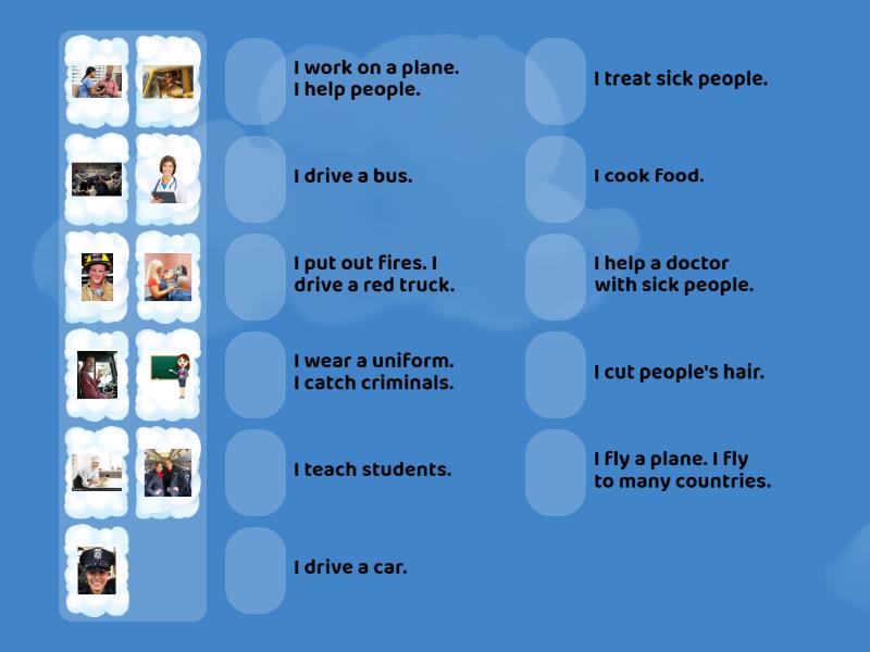 Jobs (A1+) - Match up