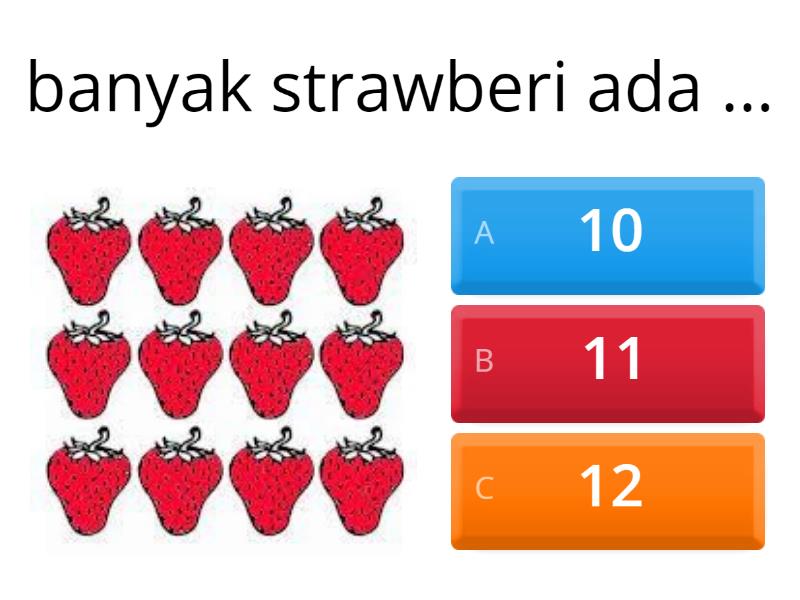 Membilang dan membandingkan - Sugeng Widiyanto, S.Pd - Quiz