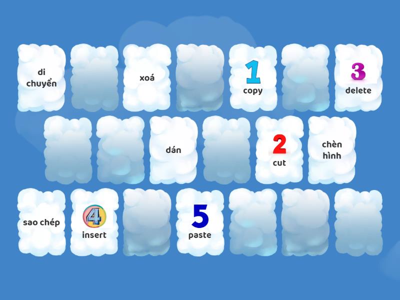 Copy of numbers 1-10 - Matching pairs