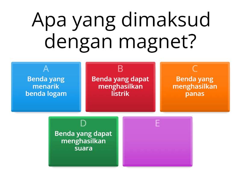 Soal pilihan ganda materi magnet listrik dan teknologi untuk kehidupan ...