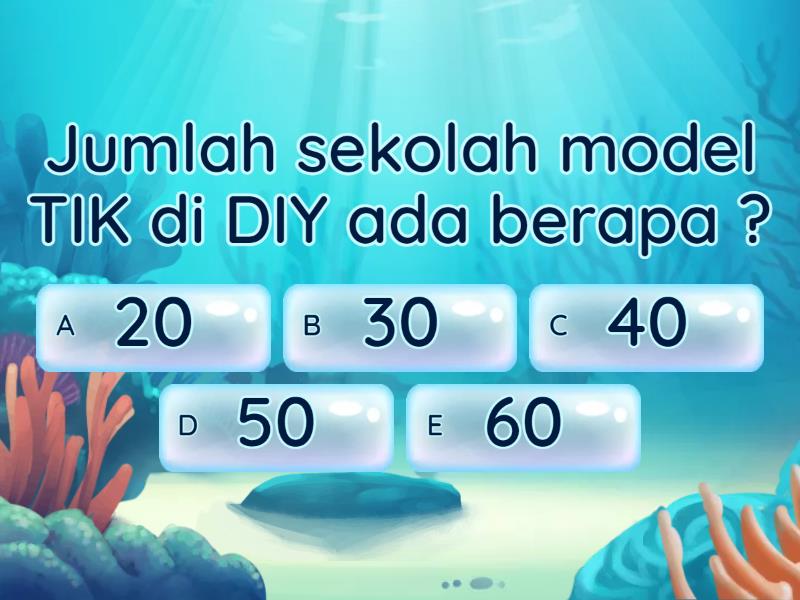 Sekolah Model TIK SMAN 1 Playen - Quiz