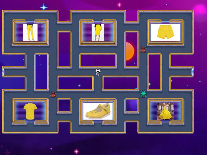 CLOTHES - Maze chase