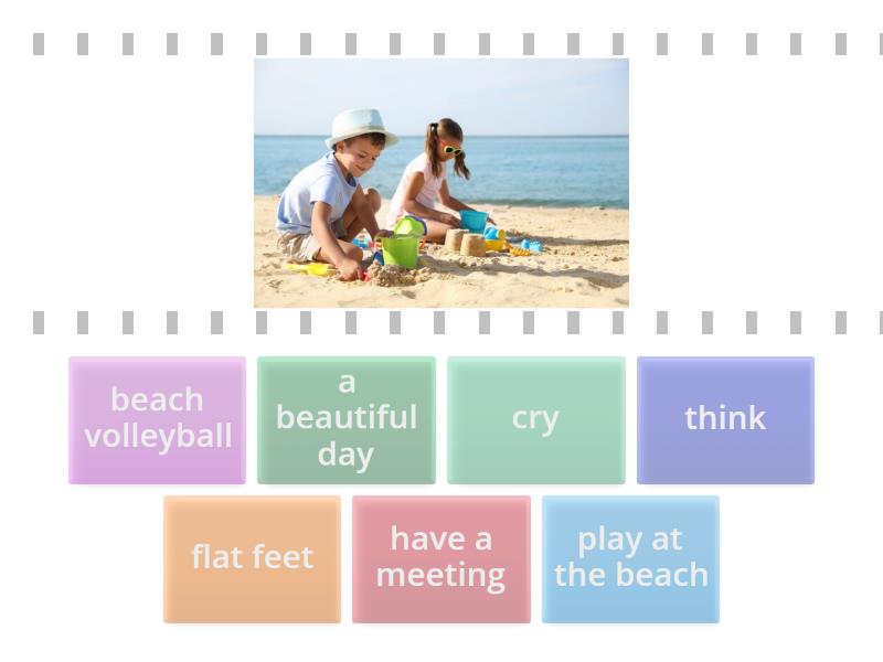 Barbie story vocabulary - Find the match