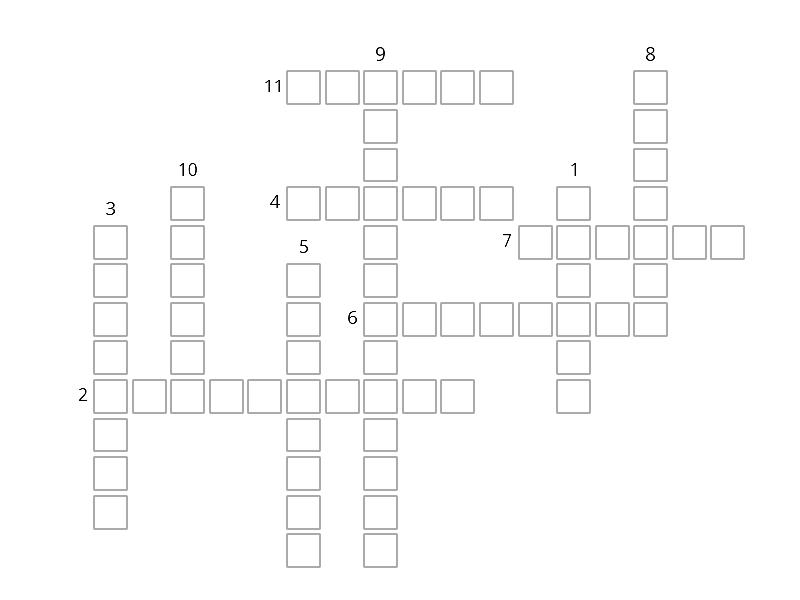 Nea 3 unit 8 - Crossword