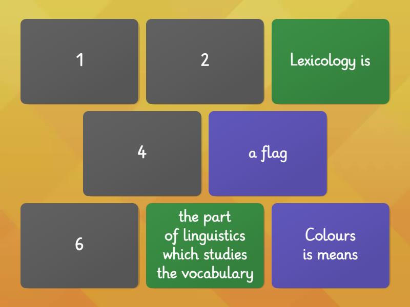 task - Matching pairs