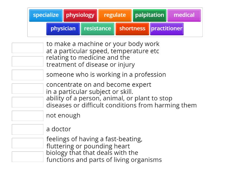 EFM Unit 1 Pg 8 Ex D (Part B) - Match up