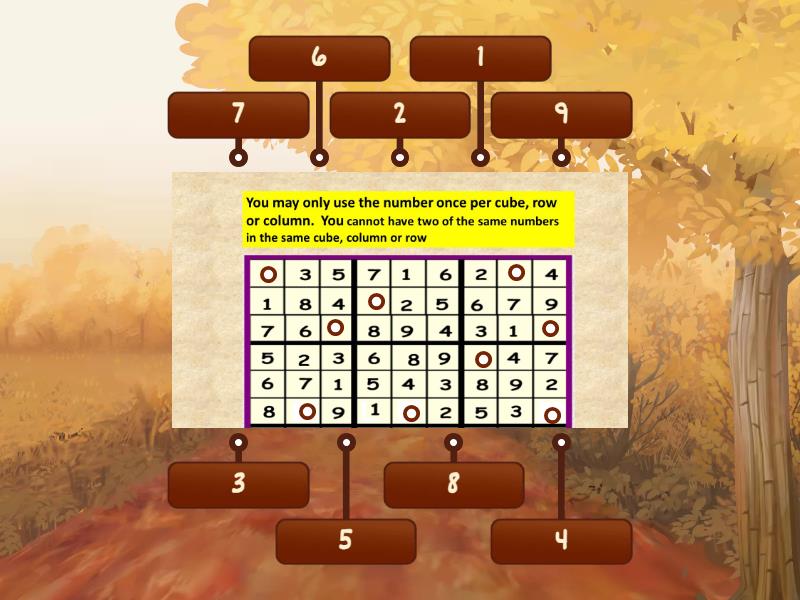 SUDOKU LESSON - 6 - Labelled diagram