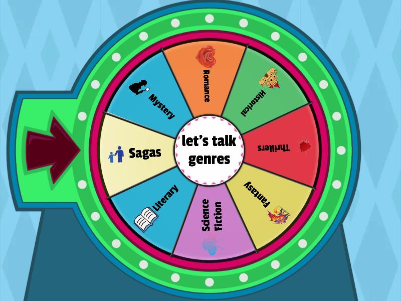 Moreton Bay Genre Picker - Spin the wheel