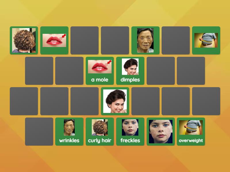 Appearance Matching game - Matching pairs