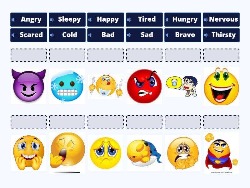 Feelings and Emotions - Match up