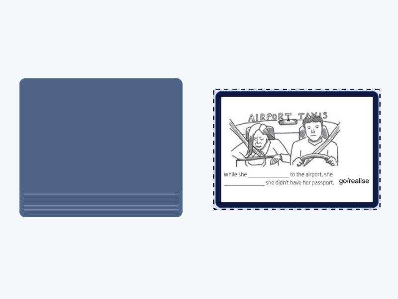 Roadmap B1 Unit 2A Past Simple vs Past Continuous S - Speaking cards